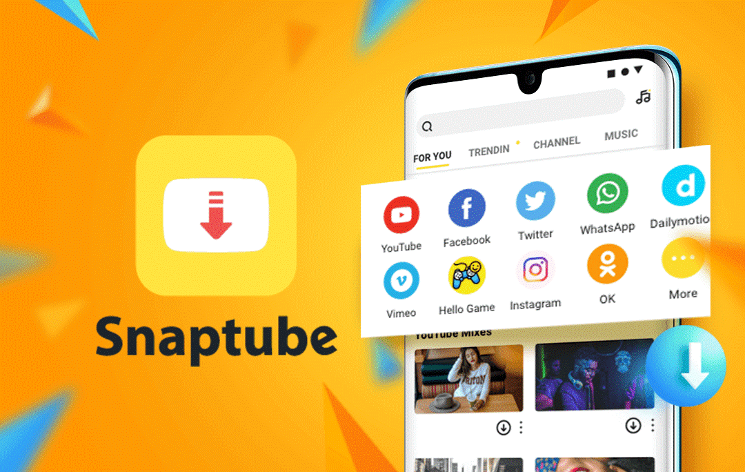 دانلود برنامه اسنپ تیوب SnapTube 7.17.1.71773801 دانلود فیلم از اینستاگرام و یوتیوب | ایران اپ